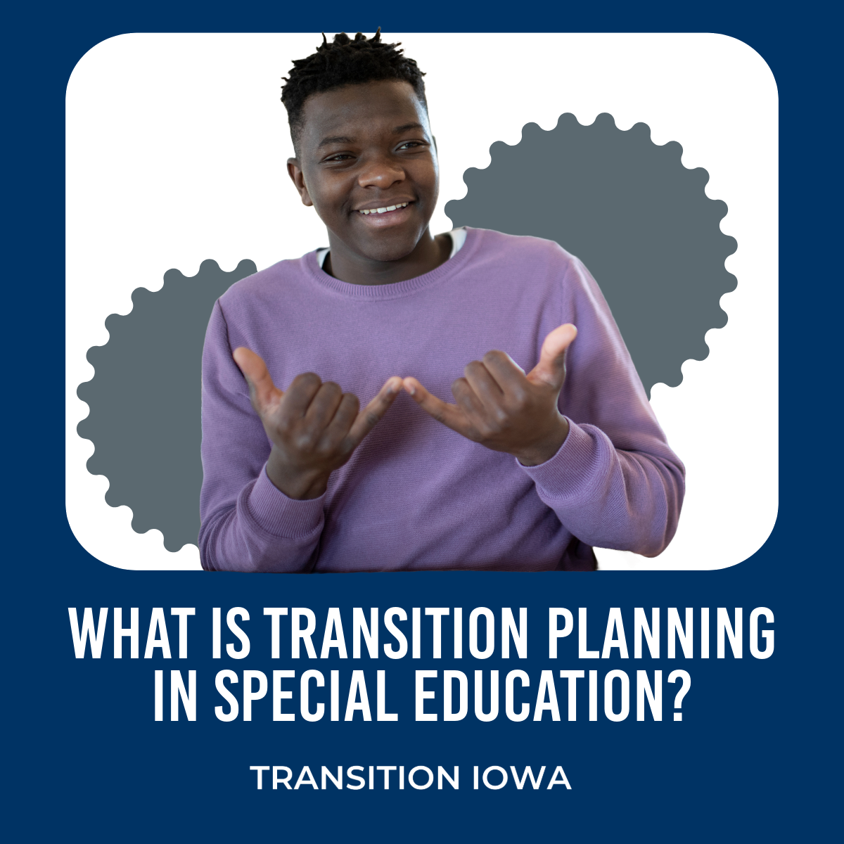 What is the meaning of transition planning?